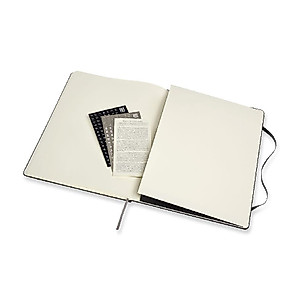 Moleskine PRO Notebook, Hard Cover, XXL (8.5" x 11") Professional Project Planning, Black, 192 Pages