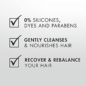 Nexxus Clean and Pure Clarifying Shampoo and Conditioner With ProteinFusion, 2-Pack for Nourished Hair Paraben Free Salon Shampoo 33.8 oz