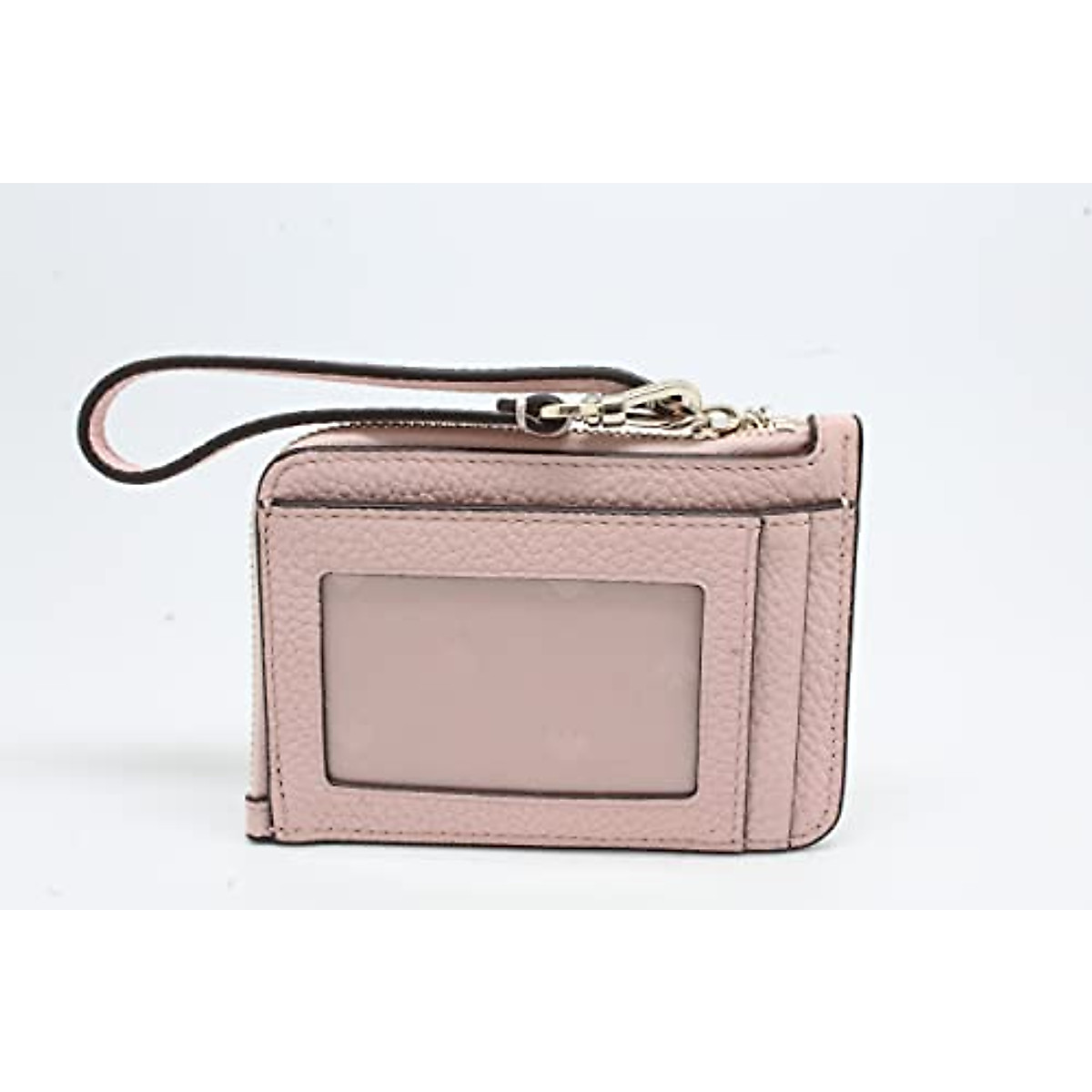 Kate Spade New York Leila Leather Card Holder Wristlet Rose Smoke