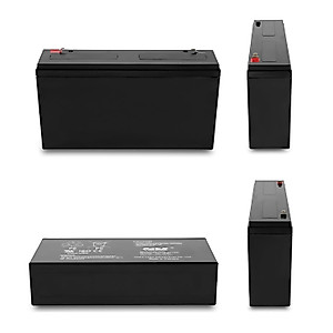 Casil 12V 33Ah Replacement Battery Compatible with Simplex 2081-9271 Fire Alarm Control Panel 2 Pack