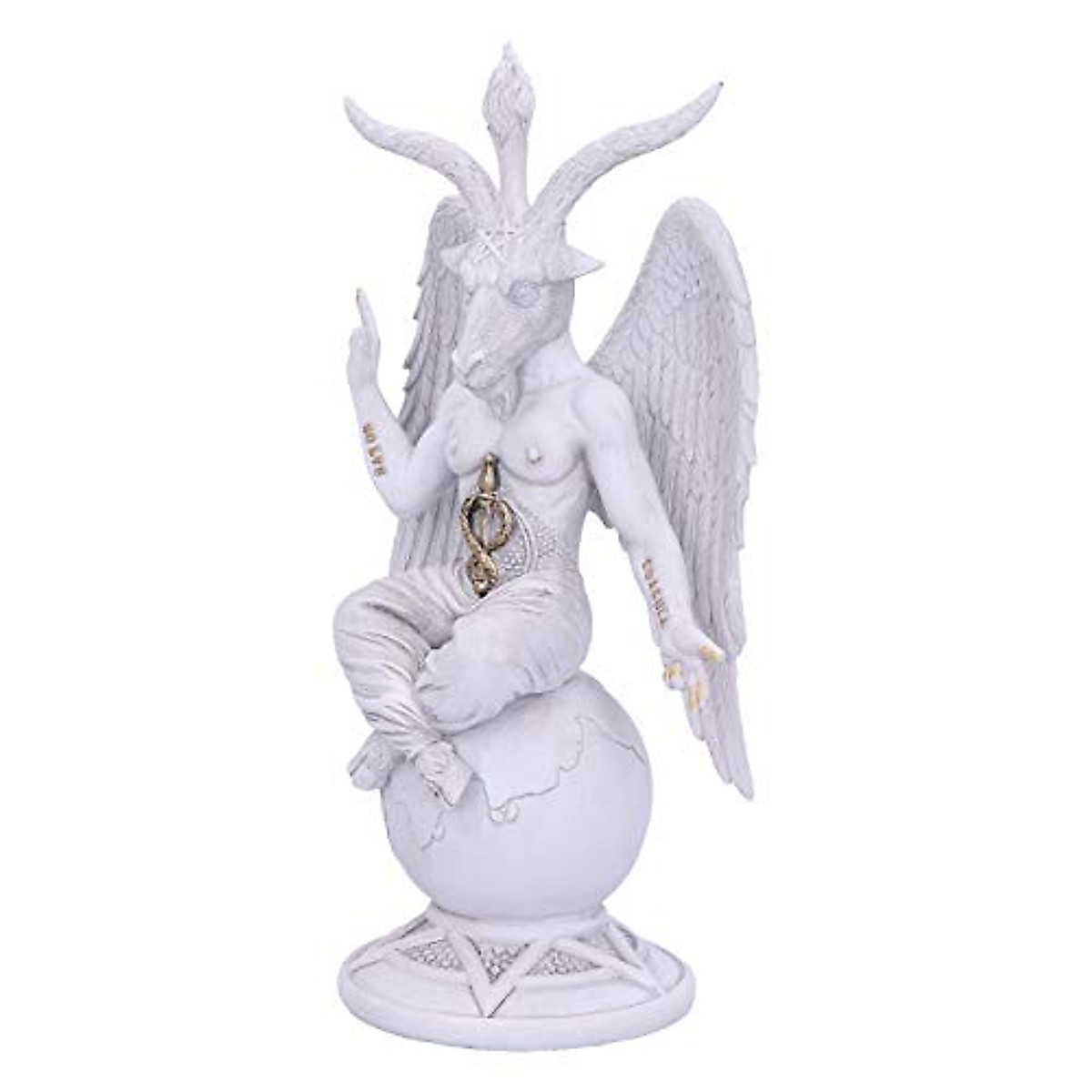 Nemesis Now B5260S0 Dark Lord 26cm White Baphomet Figurine