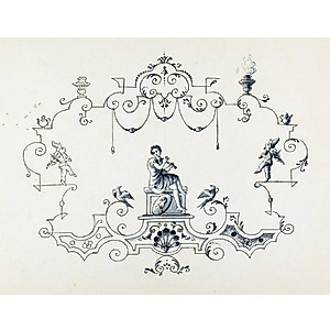 An original design for a porcelain plate