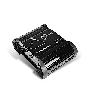 Timpano TPT-3000 1 Ohm Compact Amplifier 3000 Watts, 1 Channel, Full Range Amp Class D for The Installation of Car Speakers, Loudspeakers, Drivers and Tweeters on Car Audio Systems