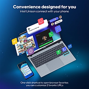 WIPEMIK Laptop, 12GB LPDDR5 RAM 512GB NVMe SSD Laptop Computer, 4-Core N95 Processor, 15.6 Inch 1080P IPS Display Win11 Pro Laptops, 2.4G/5G WiFi, BT 5.0, Ethernet, USB Type-C, Fingerprint