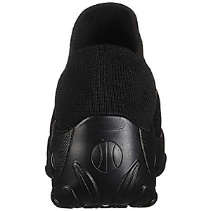 Women's Walking Shoes Sock Sneakers - Mesh Slip On Air Cushion Lady Girls Modern Jazz Dance Easy Shoes Platform Loafers Pure Black,8