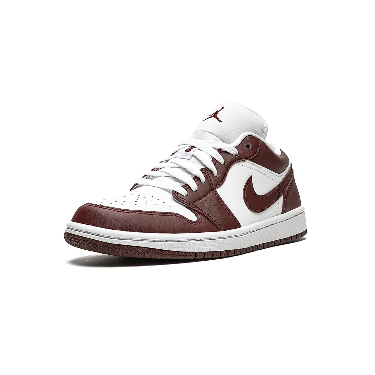 Nike Jordan Womens WMNS Air Jordan 1 Low DC0774 116 Bronze Eclipse - Size 6.5W White/Bronze Eclipse-white 6.5