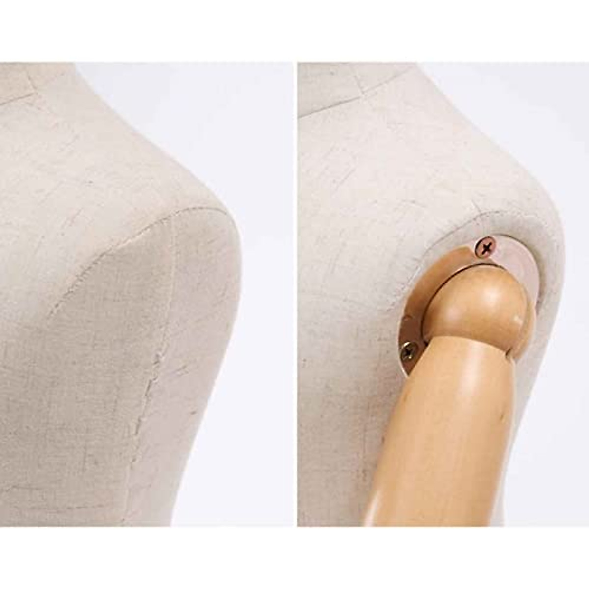 Tailors Dummy Mannequins Child Mannequin Tailors Dummy Model Adjustable Height Body Manikins Round Base Clothes Display Rack Window Display High-end People Table Clothing Store Dressform Mannequin