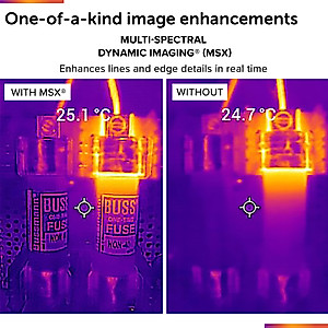 FLIR TG297 Thermal Imaging Camera with Bullseye Laser: Industrial Infrared Camera for High-Temp Applications