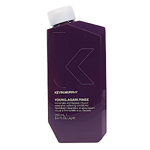 KEVIN.MURPHY YOUNG.AGAIN.WASH & RINSE - Moisturising Shampoo & Moisturising Conditioner - For Dry, Damaged & Brittle Hair - Hair Repair & Hydration - Sulphate Free - 250 mL / 8.4 fl oz - 2 Pack