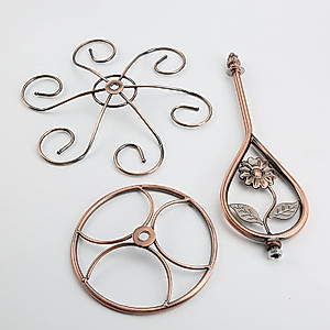 MJWDP Metal Wine Glass Holder Hanging Drinking Glasses Storage Creative Goblet Holder for Bar Home Kitchen Decoration