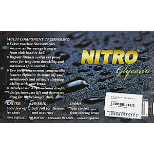 Nitro Golf Glycerin 15 Ball Pack Nitro Golf Balls
