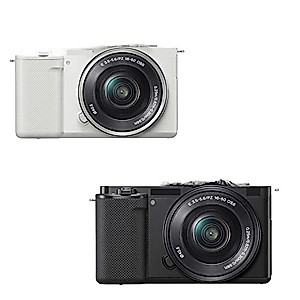 DYOSEN Digital Camera ZV-E10 Mirrorless Camera (Body Only, Black,White) Digital Camera Photography (Color : W)