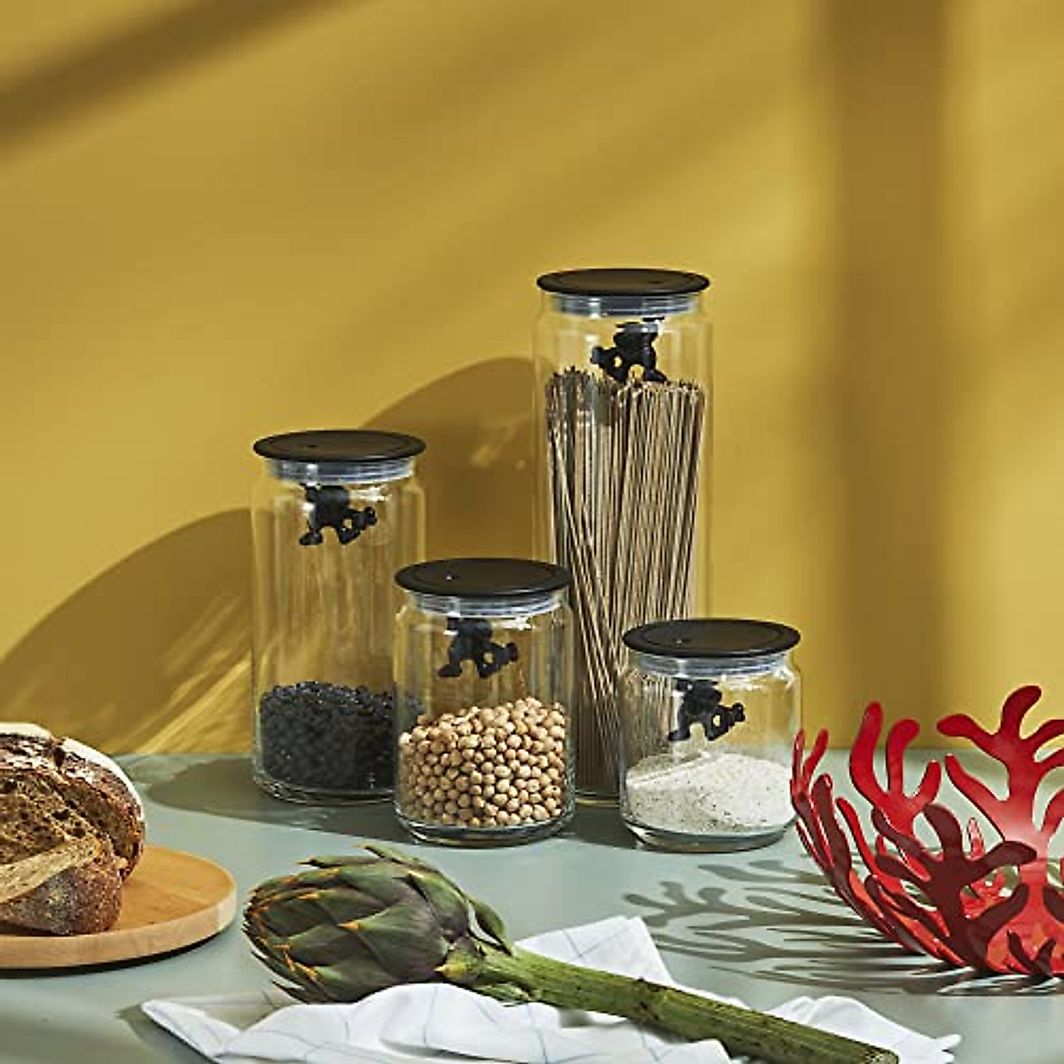 Alessi W Gianni Glass Box, White