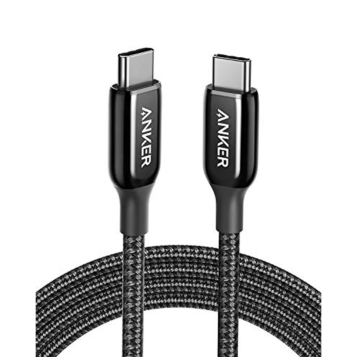 Anker USB C Cable, Powerline+ III USB C to USB C (6ft 2.0) USB-IF Certified Cable, 60W Power Delivery Charging for Apple MacBook, iPad Pro 2020, iPad Air 4, Google Pixel, and More (Black)