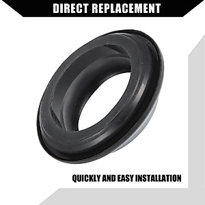 Hihaha F09-15165-115 Gas Tank Fuel Neck Grommet for Ford F-100 1957-1969 for F-250 1957-1969 / Rear Filler Neck Tube Rubber Grommet/Seal Rubber / 1Pcs Black