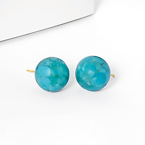 Ross-Simons Gemstone Stud Earrings in 14kt Yellow Gold