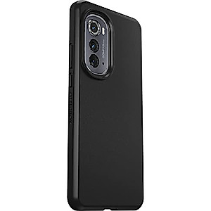 OtterBox Motorola Edge (2022 ONLY) Prefix Series Case - BLACK , ultra-thin, pocket-friendly, raised edges protect camera & screen, wireless charging compatible