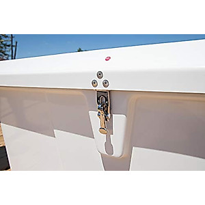 TAYLOR MADE PRODUCTS Fiberglass Electronics Box, White (27”W x 26”D x 10”T)