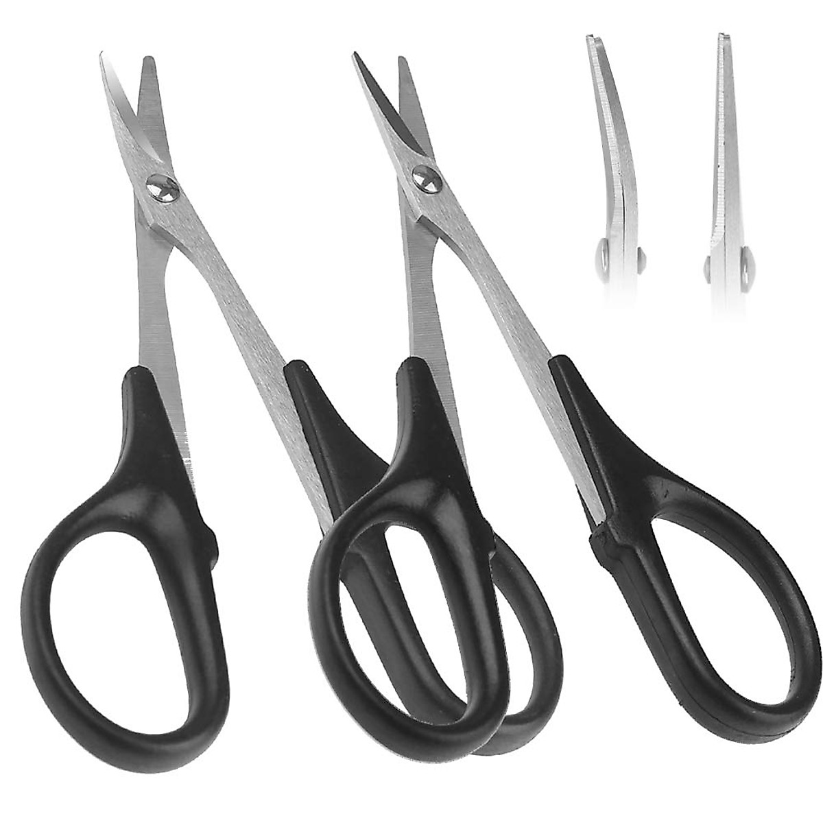 Hobbypark 3-Pack RC Body Reamer Hole Puncher and Curved Scissors & Straight Scissors Trimming Tools Set for RC Car Body Shell Lexan Plastic