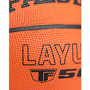Spalding Layup TF-50 Ball 84332Z, Unisex Basketballs, Orange, 7 EU