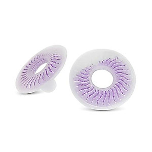 Deodorizing Toilet Paper Clip On Attachment to Remove Unpleasant Bathroom Scents and Smells. Natural Smelling Aromas Released as Lavatory Tissue Rolls Spin Leaving the Air Smelling Fresh and Clean (Lavender/Citrus, 12)