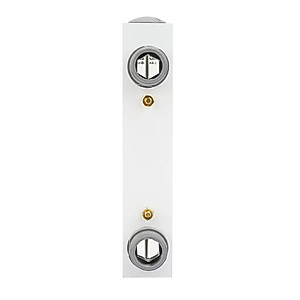 Adjustable Knob 1-10GPM Water Liquid Meter, LZM-25 0.6 MPa Acrylic Plexiglass Liquid Inline Flowmeter, for Measuring Rate of Liquid Medium