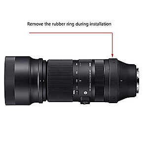 Haoge LMR-SM140S Lens Collar Replacement Foot Tripod Mount Ring Stand Base for Sigma 100-400mm F5-6.3 DG DN OS Lens Sony E Mount Art 105mm F1.4 DG HSM Built-in Arca Type Quick Release Plate