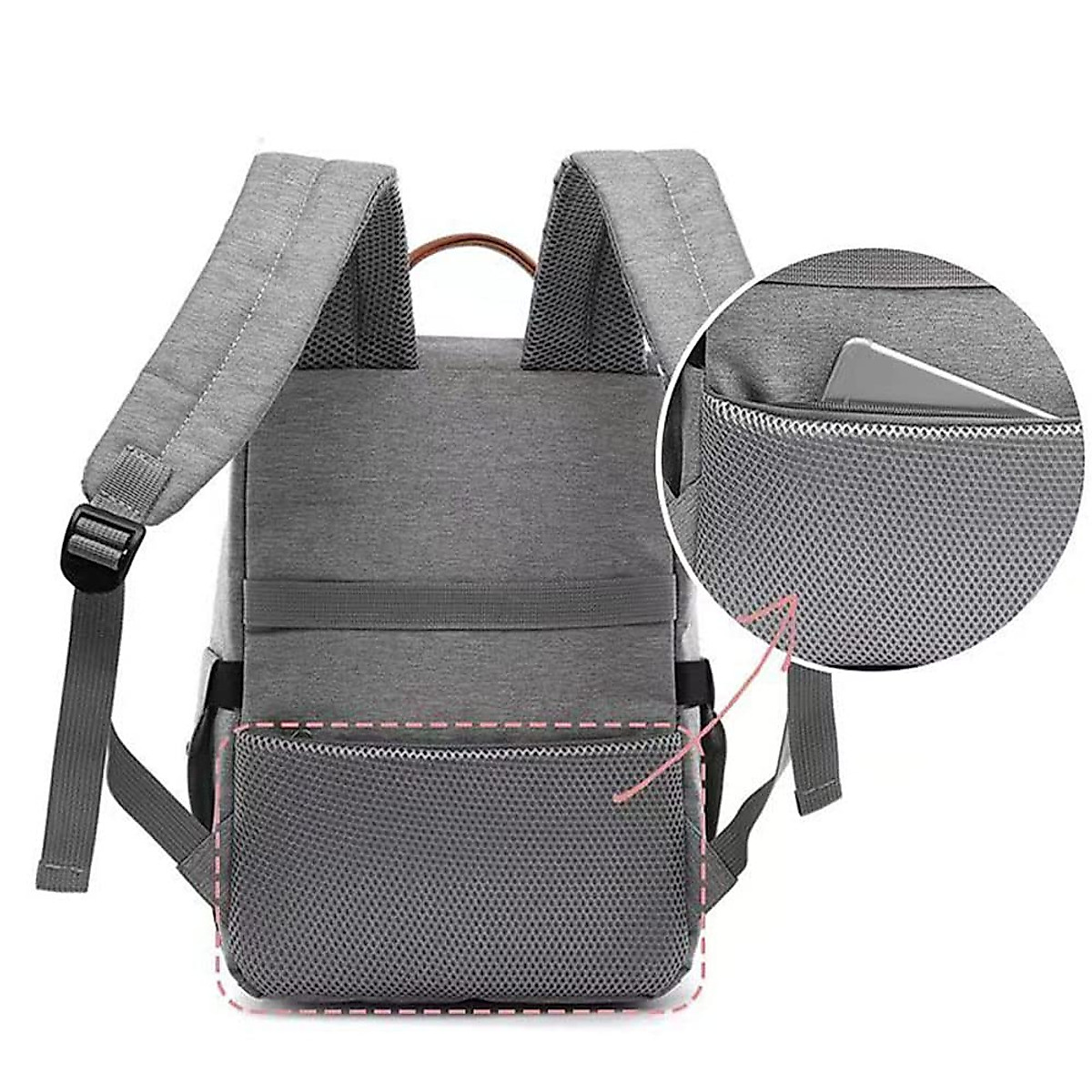 CINGHI LUSSO Diaper Bags Nappy Changing Bag with USB Port Large Capacity Travel Backpacks With Wet and Dry Separation Bag