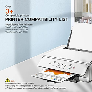 E-Z Ink (TM Remanufactured Ink Cartridge Replacement for Epson 702XL T702XL 702 T702 to use with Workforce Pro WF-3720 WF-3730 WF-3733 Printer (1 Cyan, 1 Magenta, 1 Yellow, 3 Pack)