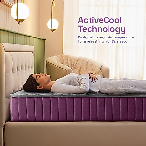 Wakefit Ortho ActiveCool King Size Mattress, Gel Memory Foam Mattress for Cool Sleep & Pressure Relief, Medium Firm Mattresses Mattress-in-a-Box/Pressure Relieving (80x76x10)