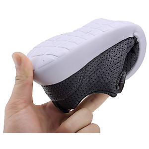 TOEDNNQI Boys Girls Sneakers Kids Lightweight Breathable Strap Athletic Running Shoes for Toddler/Little Kid/Big Kid Grey Size 9