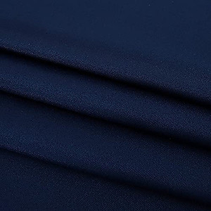 Obstal Rectangle Table Cloth, Oil-Proof Spill-Proof and Water Resistance Microfiber Tablecloth, Decorative Fabric Table Cover for Outdoor and Indoor Use (Navy Blue, 60 x 84 Inch)