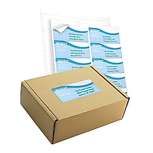Office Depot White Inkjet/Laser Shipping Labels, 2in. x 4in., Box Of 1,000, 505-O004-0008