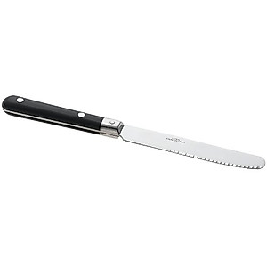 Ginkgo International Le Prix 20-Piece Stainless Steel Flatware Place Setting, Black, Service for 4