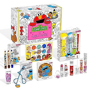 wet n wild Sesame Street Limited Edition PR Box - Makeup Set with Versatile Brushes, Vibrant Buildable & Blendable Palettes & Lip Glosses for Unique Looks, Cruelty-Free & Vegan