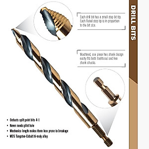 SVT 29 Piece Stepped Tip Drill Bit Set