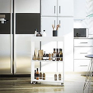 Ameriwood Home Trestle Laundry Cart, White