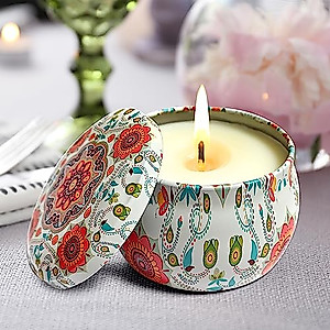 Scented Candles Gifts for Women: Candles Set for Home Fragrance, Soy Wax Aromatherapy Candles, Stress Relief Candles for Bathtub, Yoga, Sleeping, Birthday Gifts for Women, Anniversary