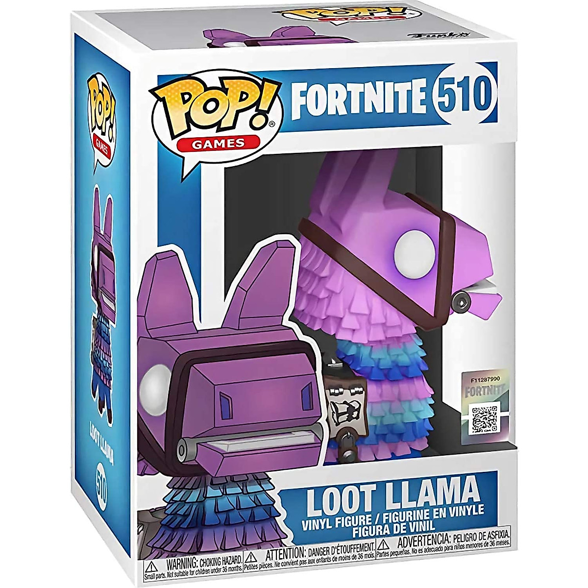 POP Loot Llama [Fortnite] Funko Pop! Vinyl Figure (Bundled with Compatible Pop Box Protector Case) Multicolored 3.75 inches