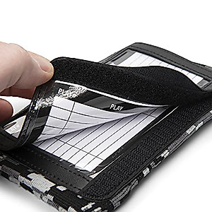 CHAMPRO unisex teen Triple Wristband Playbook, Camo Black, Youth US