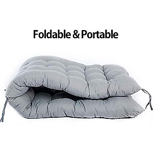 KRIDDR Thick Indoor Bench Cushion 2/3 Seater Rectangular Garden Chair Cushions Home Furniture Wooden Sofa Seat Cushion