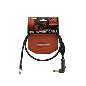 D'Addario Accessories Wireless Transmitter Instrument Cables - Right Angle Plug (PW-WGRA-02)