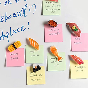 Hey Foly Cute Refrigerator Magnets Funny Magnets for Fridge, Simulation Sushi Refrigerator Magnet, Fine for Whiteboards, Maps and Home Decoration Magnetic Objects and Even Simulating Food Games!
