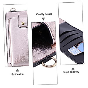 TENDYCOCO Pu Handbag Women Champagne Body for Shoulder Creative Gold Bag Tote Cross Leather Fashion Purse Girls