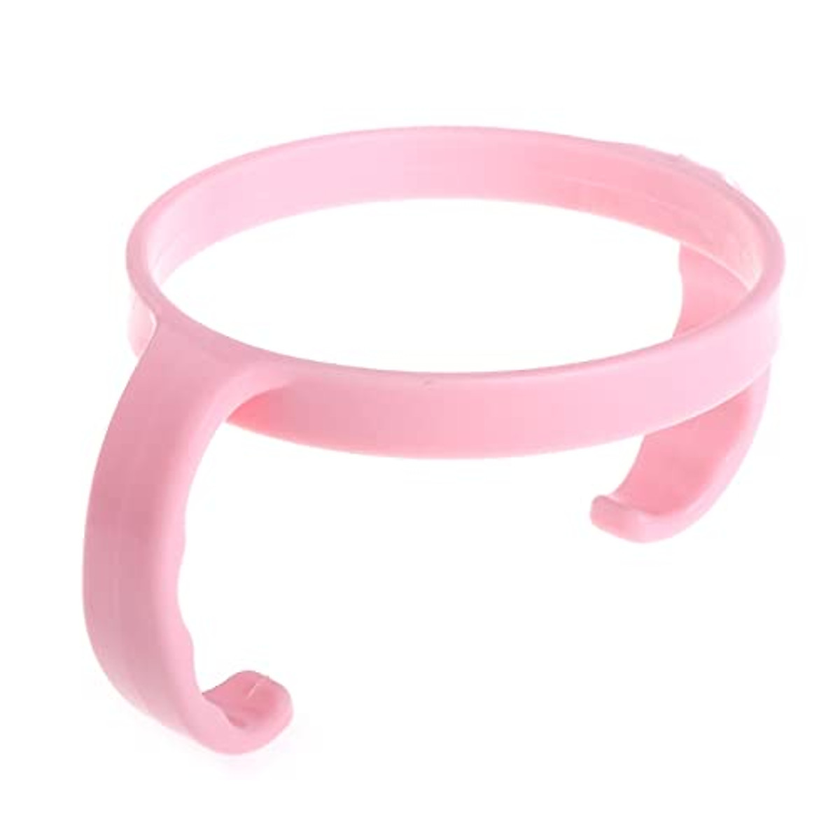 ROMIRUS Bottle Handles Grips Compatible for Comotomo Feeding Baby Bottles (Set of 4, 2 Pink + 2 Green)