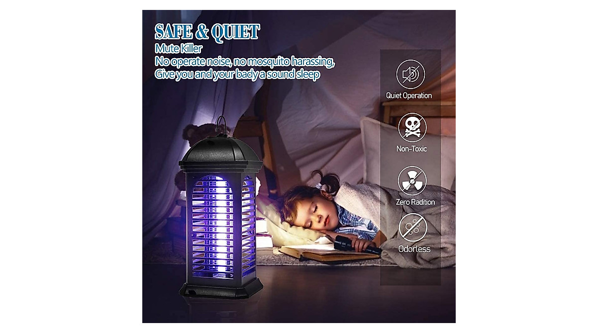 Effective Bug Zapper Mosquito Killer for Indoor & Outdoor Use