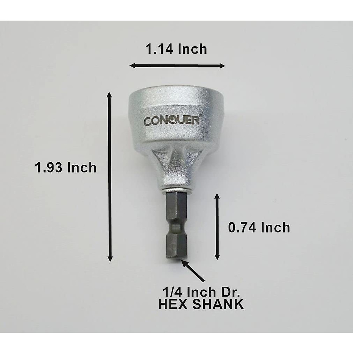 CONQUER Tools 2PCS Deburring Chamfer Tool Set, Deburring External Drill Bit, Countersink Drill Bit for Fit 1/8"-3/4"(3mm-19mm)