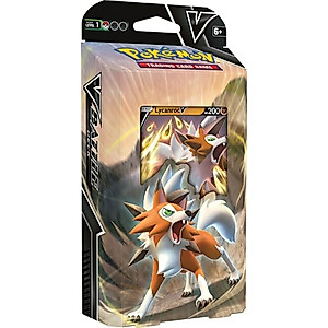 Pokemon Crashing Fangs Lycanroc V Battle Deck