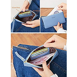 Touch Screen Phone Bag Case Wristlet Handbag Wallet for Women Girls (F4 Lilac - Touch Screen)