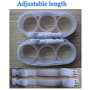 Multi-Functional Magic Buckle, Baby Safety Lock for The Door, Two-Door Refrigerator, Oven and Children's Safety Fence, Etc., or for The Fixed Baby Luggage (3 Pack Black)